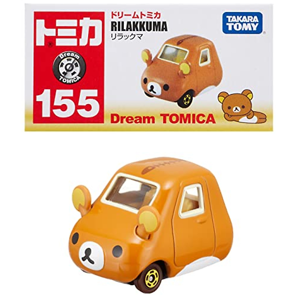 Takara Tomy Tomica Dream Series Rilakkuma Car