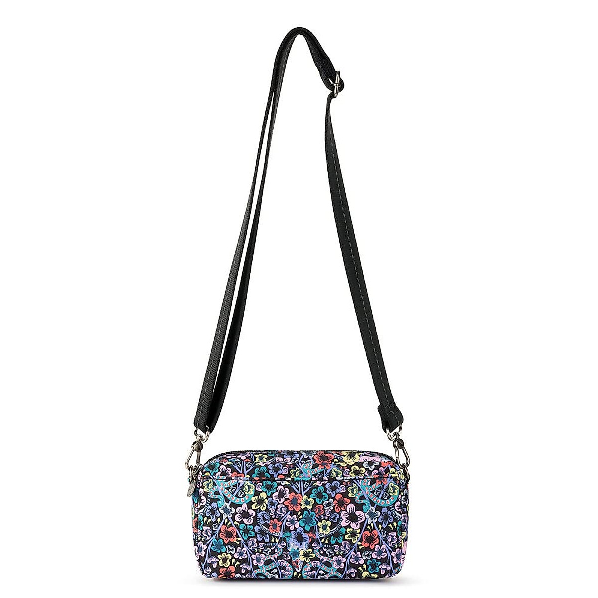 Sakroots Lodi Smartphone Crossbody, Convertible Design, Pink Mojave Canyon