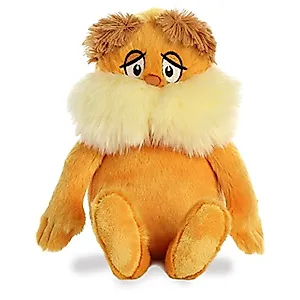 Aurora® Whimsical Dr. Seuss™ The Lorax Stuffed Animal - Magical Storytelling - Officially Licensed - Orange 12 Inches