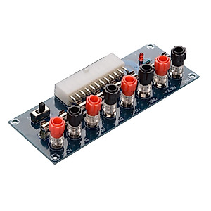 CHENBO 2pcs 24 Pins ATX Power Board Computer PC Power Supply Breakout Module Adapter 12V 5V 3.3V