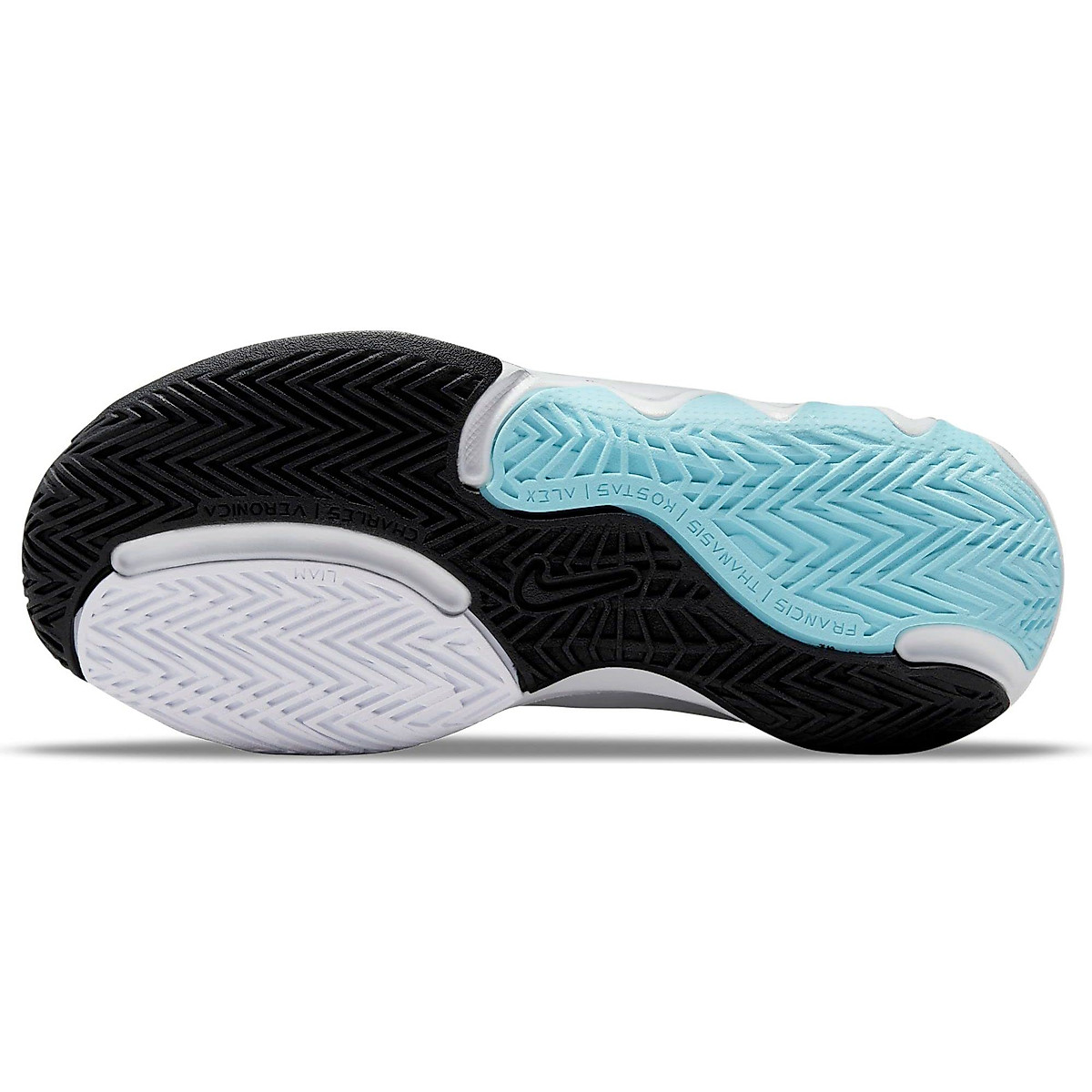 Nike Giannis Immortality (PSV) DB6082-110 White-Blue Basketball Preschool Kid's Sneakers 11c US