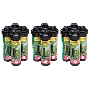 Rain Bird 32SA/4PKS Simple Adjust 32SA Gear Drive Rotor, Adjustable 40° - 360° Pattern, 19' - 32' Spray Distance, (3 X Pack of 4)