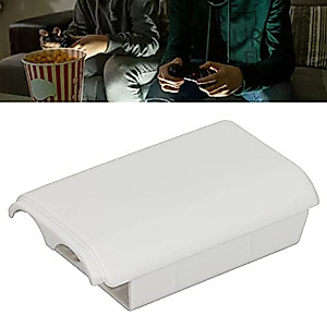 Game Battery Case, PreciseSize ABS Material WirelessControllerBatteryCover WearResistant Copper Conductor Hard for Game Handle