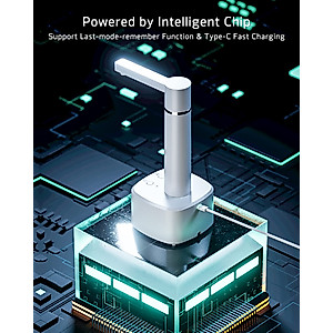 Water Dispenser for 5 Gallon Bottle - Intelligent Desktop Water Bottle Dispenser, Dual-Purpose Automatic Water Pump for Universal Bottle, Water Jug Dispenser Suitable for Home, Office, Outdoor