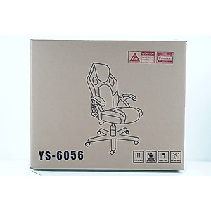 T-THREE.Gaming Chair Office Chair Computer Chair Video Gaming Chair with Lumbar and Back Support, Racing Style PU Leather, Height Adjustable, 360° Swivel with Adults, Women, Men,Teens and Kids Black