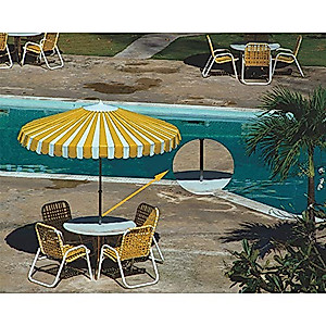 KECHIO 2 Inch Patio Table Umbrella Hole Ring and Cap Set, Standard Size Umbrella Thicker Hole Ring Plug and Cap Set (Translucent, 2 Set)