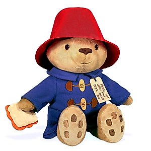 YOTTOY Paddington Bear Collection/Classic Seated Paddington Bear Soft Stuffed Plush Toy- 12" H