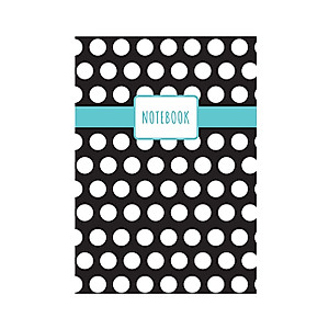 Just Stationery A6 Hard Cover Ruled Notebook