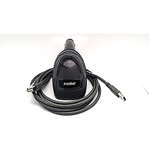 Zebra DS4308 Series Corded Handheld High Density Area Scanner Kit with Shielded USB Cable, Black (DS4308-HD7U2100AZW)