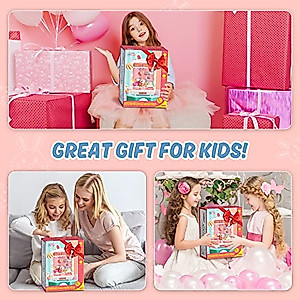 Skirfy Claw Vending Machine - Mini Arcade Game for Kids Ages 6-10, with Lights & Watch - Trendy Birthday Gift for Girls