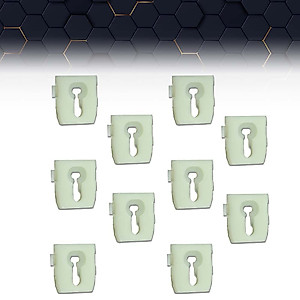 PIT66 Truck Body Side Belt Moulding Molding Trim Clips 10pcs Compatible with Ford F100, F150, F250, F350 1973-1979/Fit Broncos 1978-1979
