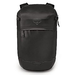 Osprey Transporter Small Zip Top Laptop Backpack, Black, One Size