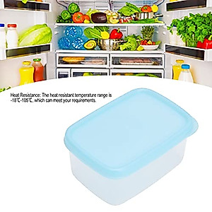 Refrigerator Produce Saver Bins, -18°-105° 200ml Food Containers Microwave Heating Containers Heat Preventing Food Grade Material for Preserve Food Heat Food