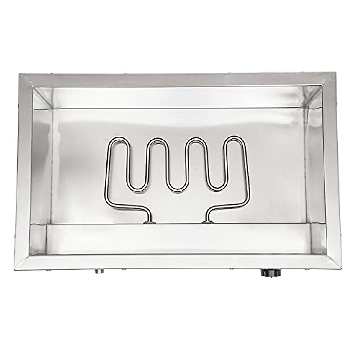 3-Pan Electric Commercial Food Warmer Steamer, 110V 850W Stainless Steel Bain-Marie Buffet Countertop Buffet Steamer Steam Table Wet Heat (3-pan)