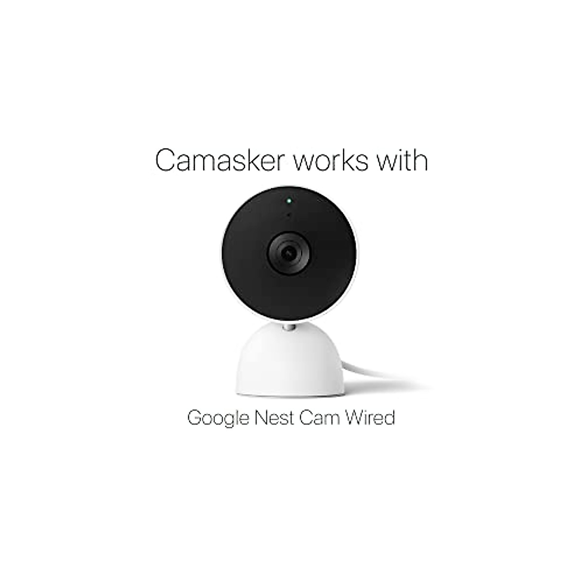 Camasker for Google Google Nest Cam (Wired) 2nd Generation - Cover, Disguise & Camouflage Nest Surveillance Camera, 720p, Motion Only
