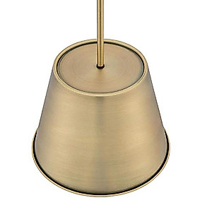 Westinghouse Lighting 6111500 Derose Transitional One-Light Indoor Pendant Light Brushed Brass Finish