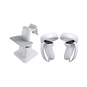 KIWI design VR Stand Accessories and Controller Grips Cover Accessories Compatible with Quest 2