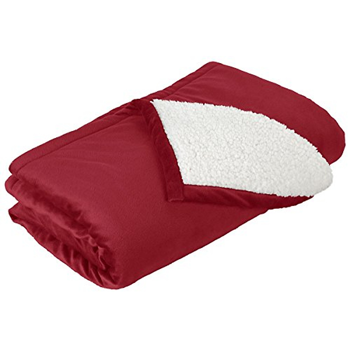 Port Authority Mountain Lodge Blanket. BP40 Red Rhubarb OSFA