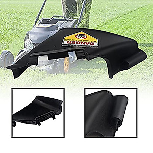 731-07131 Lawn Mower Side Discharge Chute, Compatible with MTD, Cub Cad, Craftsman, Murray Hand-Pushed Lawn Mower, Also for Troy Bilt Mower TB110, TB130, TB200, TB230, TB240, etc, Replaces 731-7131.