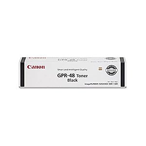 Canon CNMGPR48 Toner Cartridge, Black, Laser, 15200 Page, 1 Each