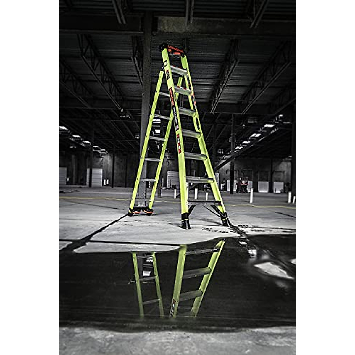 Little Giant Ladder Systems 13908-071 King Kombo 3-in-1 Ladder, 8 Ft, Green