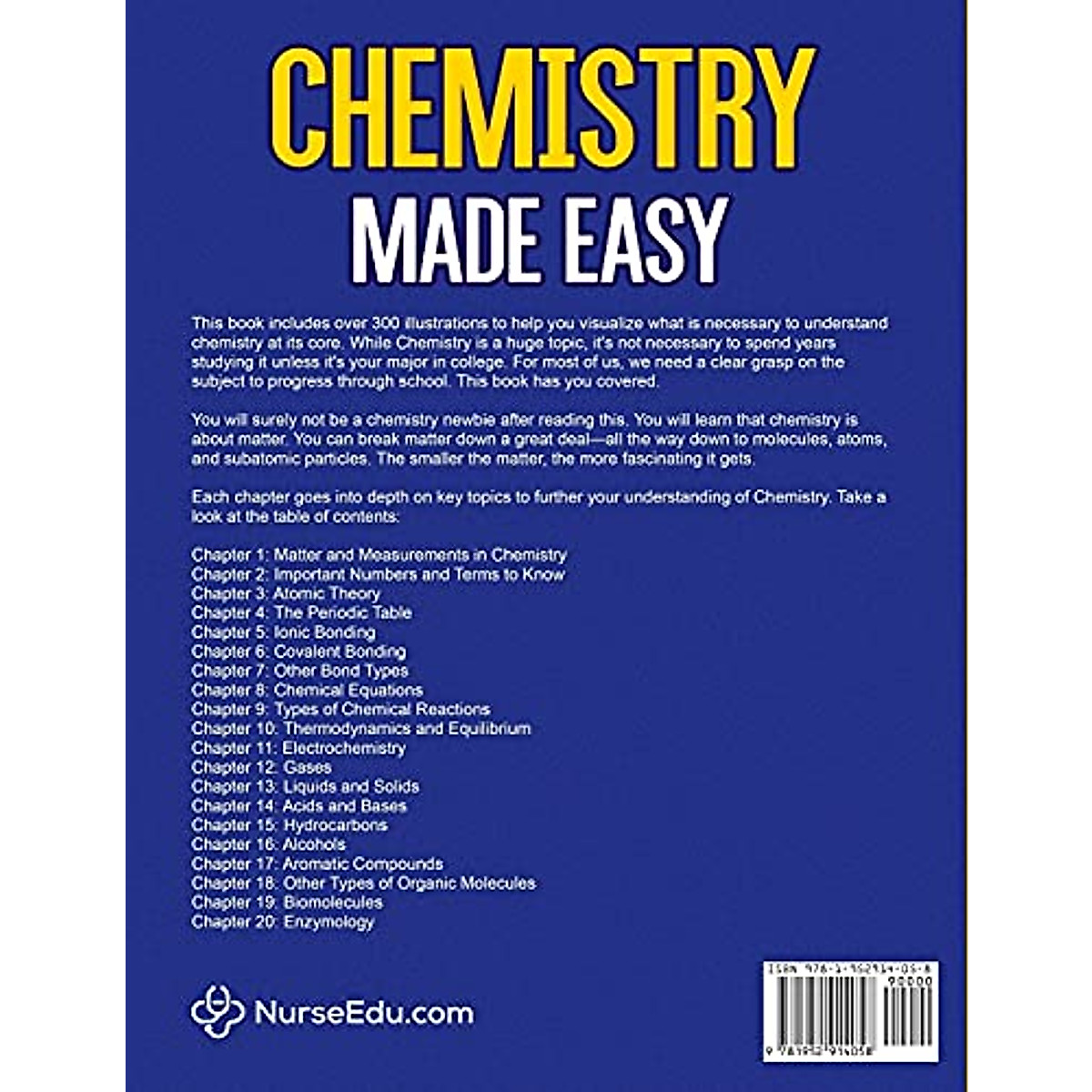 Chemistry Made Easy: An Illustrated Study Guide For Students To Easily Learn Chemistry