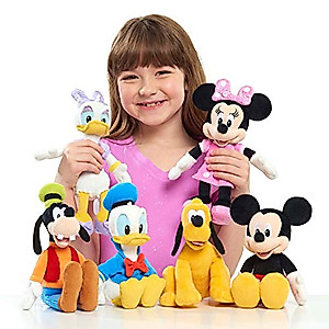 Disney Junior Mickey Mouse Bean Plush Mickey Mouse Stuffed Animal, Kids Toys for Ages 2 Up by Just Play