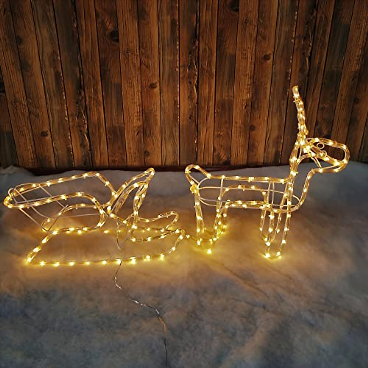 Deco String LED Rope Lights, 10M 33ft, Retro Warm White 2700K, Indoor or Outdoor, 33ft, Linkable, Perfect for Deck, Garden, Patio, Landscape Lighting, Camping, Party, Bedroom Décor, Waterproof