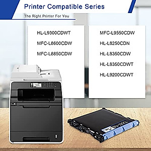 Compatible BU 320CL High Yield Belt Unit WER Replacement for Brother BU-320CL MFC-L8610CDW MFC-L8690CDW MFC-L8900CDW MFC-L9570CDWT MFC-L9570CDW Printer BU320CL Black Belt Unit 1-Pack