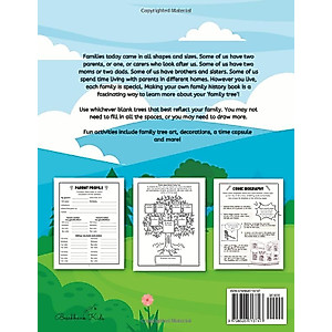 My Family Tree Activity Book: US Edition | A children's genealogy keepsake packed with inclusive charts, profiles and fun activities to record family life