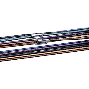 Mini Skater 7 Random Color Notebook Elastic Spring Bands Connecting Insert Refill Replacement Strap Bands Accessories for Travel Journal, 7Pcs