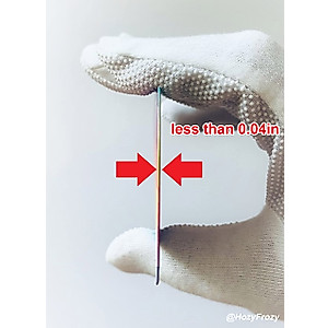 8 RFID Blocking Sleeves, Credit Card Protector, Anti-Theft Credit Card Holder, Easy to Recognize, 8 Different Themes, Wood, Denim, Leaves, Candies, Oranges, Vivid Sky, Astronaut, Blue Ink Swirl