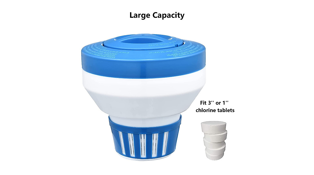 Large Chlorine/Bromine Floater for Pools & Hot Tubs
