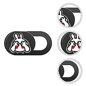 SOLUSTRE Camera Cover 12 Pcs Lovely Web Webcam Cover Slider Webcam Lid Cartoon Webcam Cover Cover Laptop Computer