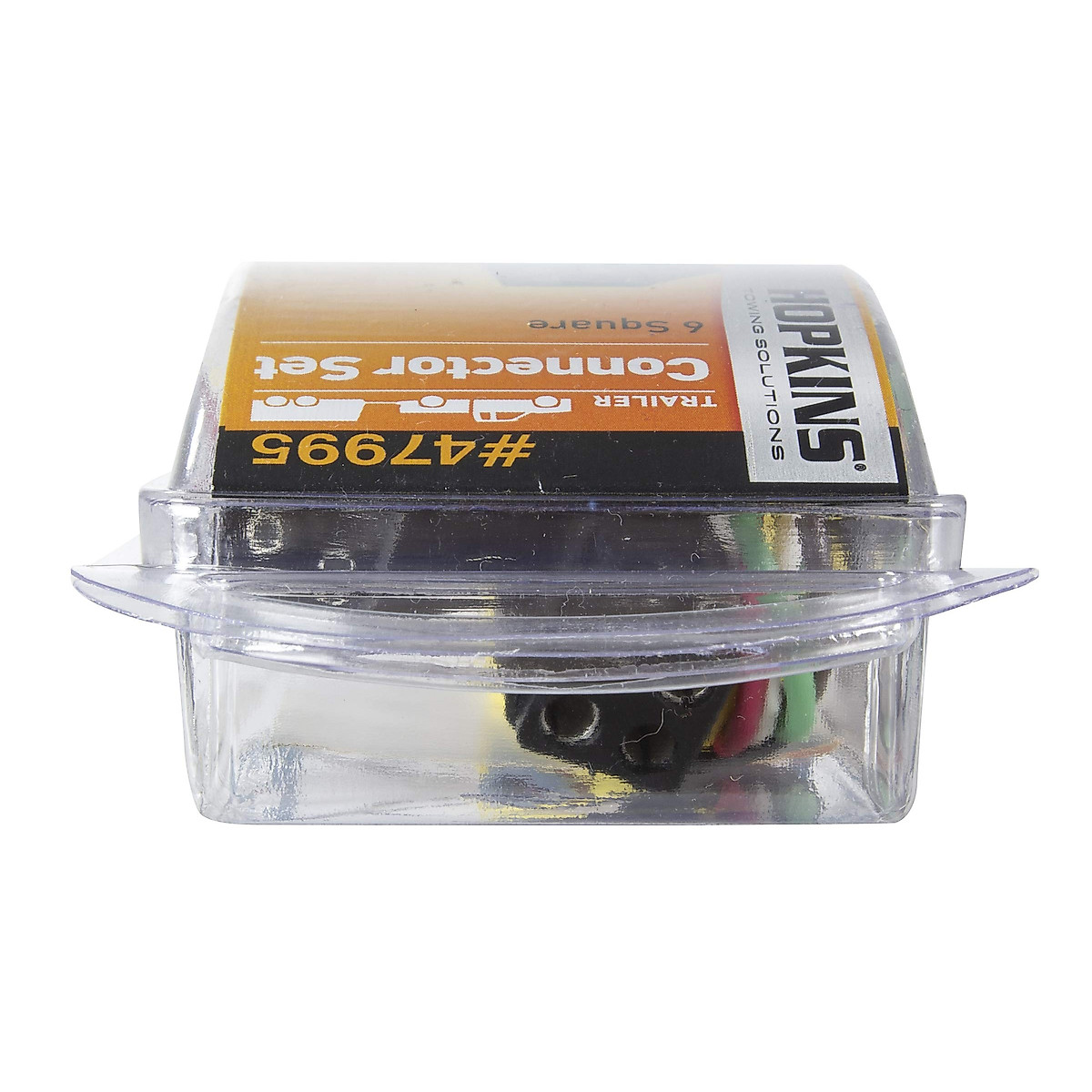Hopkins 47995 6-Pole Square Set (with 12" Vehicle Connector and 12" Trailer Connector)