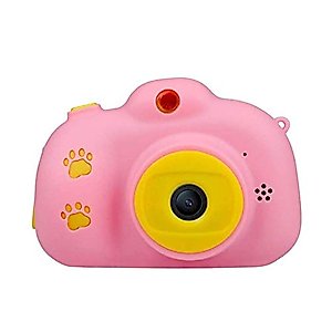 LKYBOA Girls Birthday Gifts Christmas 4 to 6 Years Old Children Digital Camera （Blue ，Pink） (Color : Blue)