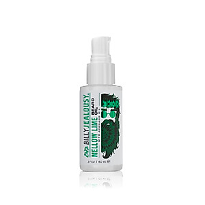 Billy Jealousy Beard Oil for Men, Weightless, Low Shine, and Hydrating Beard Moisturizer for Softer Hair, Helps Prevent Itching and Flakes, Mellow Lime, 2 Fl Oz