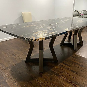 Metal Hourglass Style Trestle/Pedestal Base - Any Size and Color