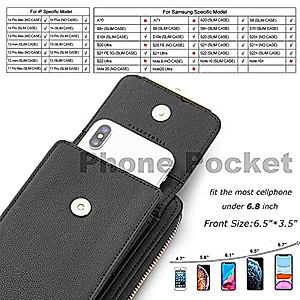 Valentoria Small Crossbody Bag Cell Phone Purse Wallet Leather Card Slot Clutch for Women