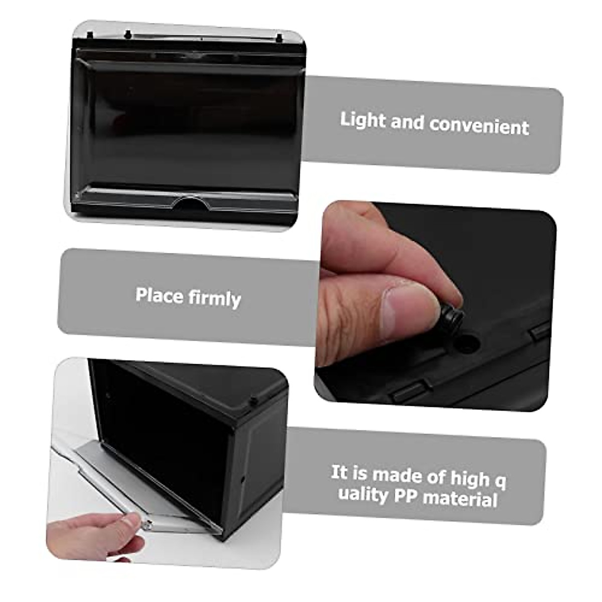 Alipis Box basketball shoe cabinet shoe storage containers Shoes Storage container shoe storage bins Shoe drawer clear shoe organizer shoe display case sneaker cases sneakers pp bracket