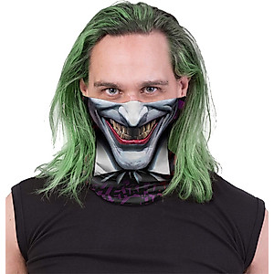 DC Comics - Joker - Ha Ha Ha - Multifunctional Face Wraps - L Black