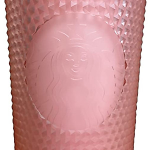 Starbucks 2022 Valentine's Soft Touch Pink Studded Venti (24 oz.) Tumbler