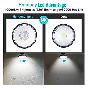 LED Barn Light 100W - 10000LM Dusk to Dawn Outdoor Lighting - 5000K Daylight - IP65 Waterproof Area Street Light with Photocell for Farmhouse Barns Garage Yard Warehouse Outdoor Security Lighting
