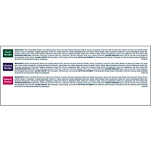 Blue Buffalo Wilderness High Protein, Natural Adult Pate Wet Cat Food Variety Pack, Chicken, Salmon, Duck 3-oz Cans (12 Count- 4 of Each Flavor)