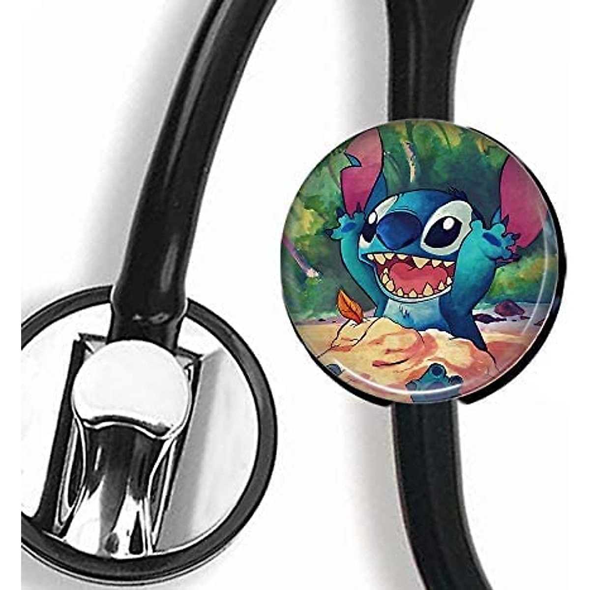 Happy Stethoscope Tag,Steth ID Tag,Nurse Badge