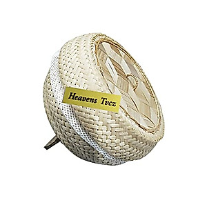 Heavens Tvcz Bamboo Rice Steamer Basket with Lid Sticky Rice Cooker Thai Home Electric Cooker Food Safe Free Cloth 1 piece