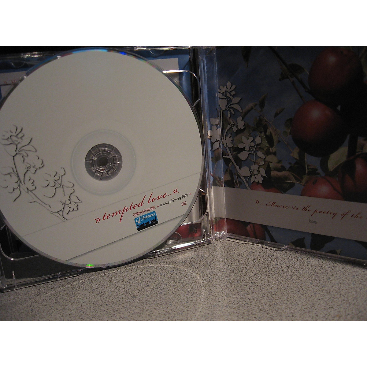 Tempted Love: Compilation One - (18-track 2 Discs)RARE Promo CD Various Artists 2008 Visions From the Roof Records[Audio CD]