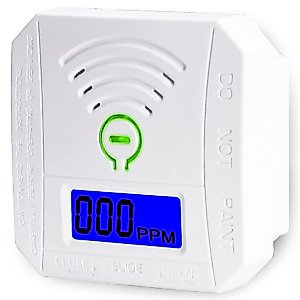 Carbon Monoxide Detector,CO Alarm Monitor Detector Complies with UL 2034 Standard for Home,Carbon Monoxide Sensor with LCD Digital Display and Sound Warning for Home