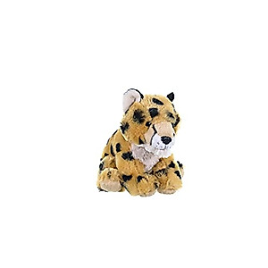Wild Republic Cheetah Baby Plush, Stuffed Animal, Plush Toy, Gifts for Kids, Cuddlekins 8 Inches