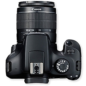 Canon EOS 3000D (Rebel T100) DSLR Camera w/EF-S 18-55mm F/3.5-5.6 Zoom Lens + 128GB Memory + Case + Tripod + Filters (36pc Bundle) (Renewed)